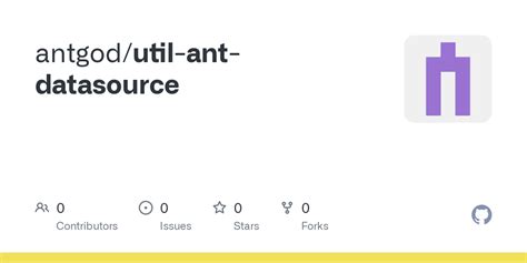 Github Antgodutil Ant Datasource