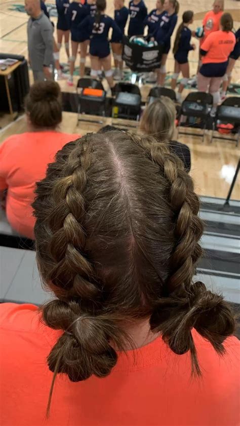 Volleyball Hairstyles With Braids At Bessie Humble Blog
