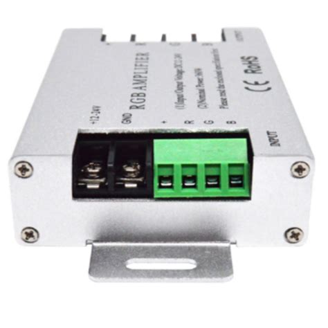 5x 360w Rgb Led Amplifier Controller Dc12v 24v 30a Aluminum Shell For Rgb 5050 3528 Smd Led