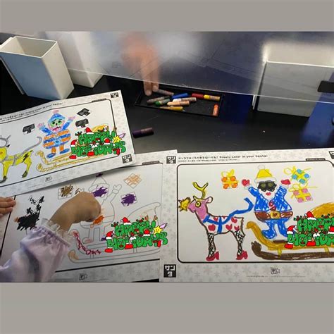 山口愛実さんのインスタグラム写真 山口愛実instagram「この前チームラボの自分達の絵が映像になるブースでクリスマスにむけて