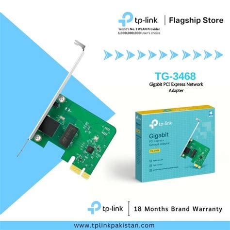 Tp Link Wi Fi Card Tg Mbps Gigabit Pci Express Network