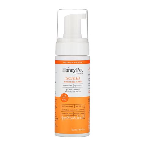 The Honey Pot Company Normal Foaming Wash 551 Fl Oz 163 Ml Iherb