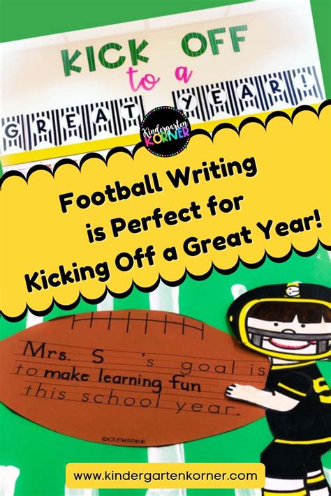 Football Writing Is Perfect For Kicking Off A Great Year Back To