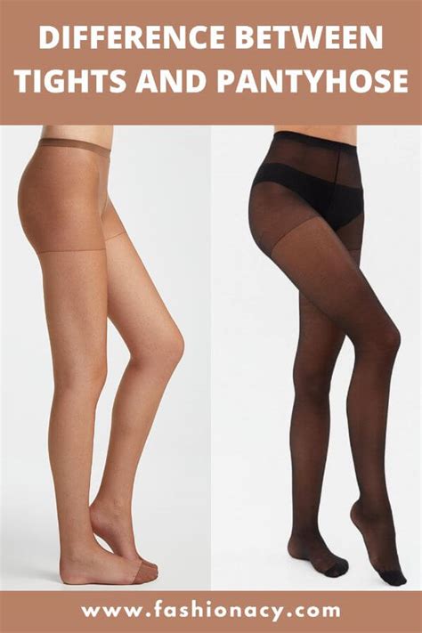 Difference Between Tights And Pantyhose