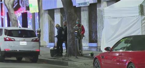 Taco Truck Customer Shot Killed In Downtown La Cbs Los Angeles