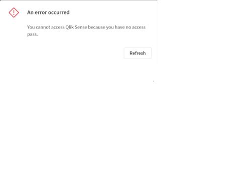 Solved Qlik Sense Have No Access Pass Qlik Community 2465924
