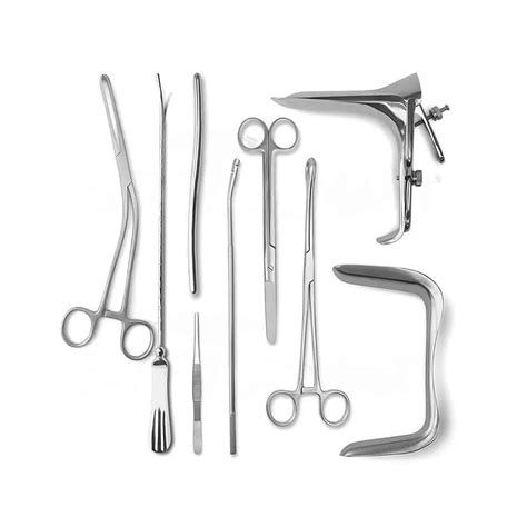 Gynecology Instrument Set Complete Surgical Ob Gyn Procedure