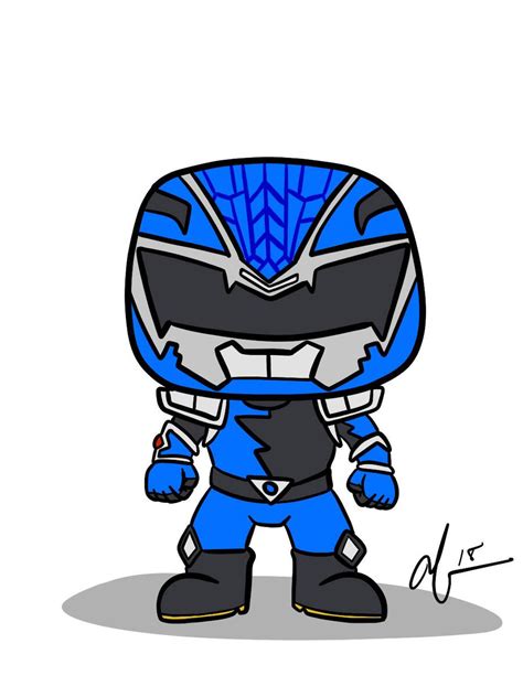 Hyperforce Blue Ranger By Rayfergusart On Deviantart