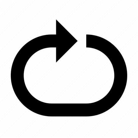 Continuous Controls Interface Loop Repeat Icon Download On Iconfinder