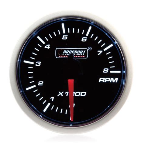 Mm Prosport Smoked Super White Rev Counter Rpm R Spec Performance