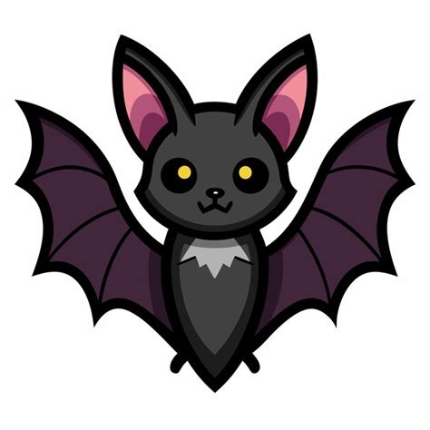 Evening Bat Dancing Kawaii Premium Ai Generated Vector