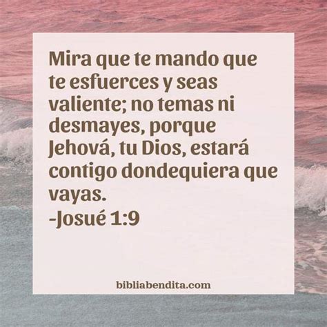 Explicación Josué 19 Mira Que Te Mando Que Te Esfuerces Y Seas