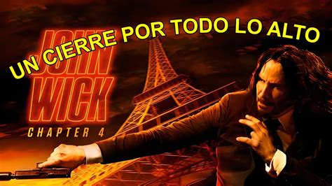 Rese A John Wick Baba Yaga Pel Cula An Nimo Opina