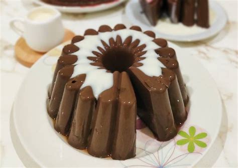 Resep Puding Coklat Lumer Lembut Tanpa Telur Oleh Dapur Loli Cookpad