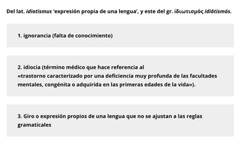 Sobre Idiotismos Y Lenguaje No Discriminatorio Lenguaje