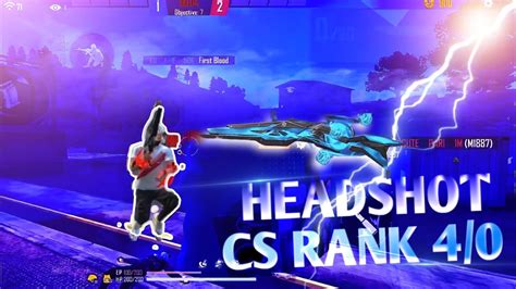 Free Fire Cs Rank 40 🤣🤣🤣cs Ranka 4vs0 Kamun Hoi 🤑 Youtube
