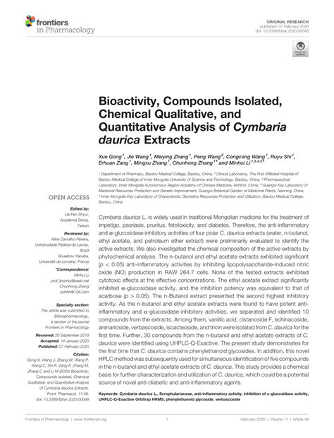 Pdf Bioactivity Compounds Isolated Chemical Qualitative And Quantitative Analysis Of