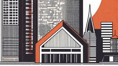 Premium AI Image Angular Architecture In Modern Cityscape