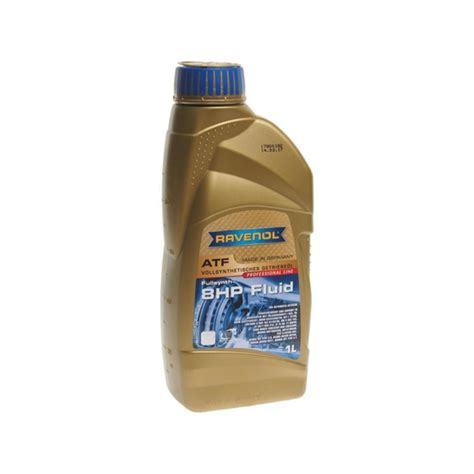 Масло трансмиссионное ATF для АКПП ZF 8HP Fluid синт.1л RAVENOL ...