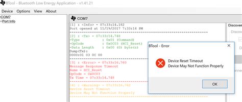 Launchxl Cc2640r2 Btool For Cc2640r2 Launchpad Project 0 Device Reset