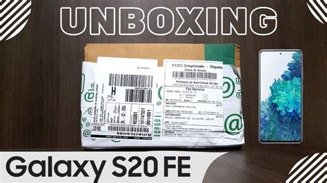 Unboxing Samsung S20 Fe Snapdragon 865 Cloud Navy Fan Edition
