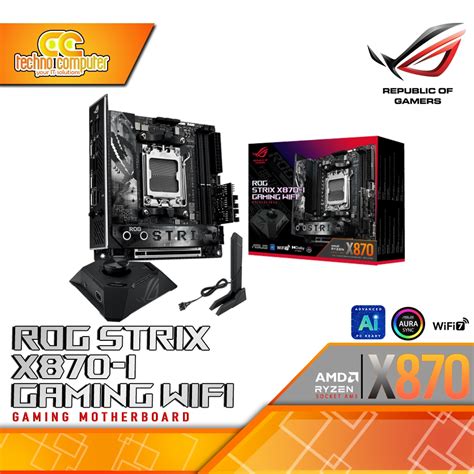 Jual Motherboard Asus Rog Strix X870 I Gaming Wifi Mini Itx Am5 X870 Ddr5 Shopee Indonesia