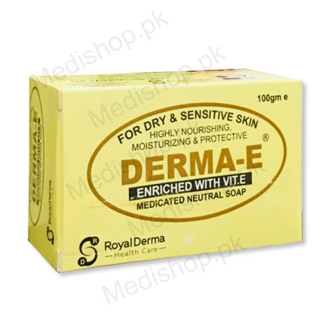 Derma E Medicated Soap 100gm Medishop Pk