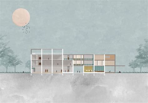 Render Architecture Plans Sections And Elevations In Photoshop By Render Architecture Plans Sections And Elevations In Photoshop By