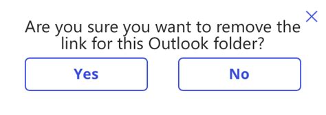 Unlinking Folder