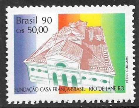 BRAZIL 1990 France Brazil House Issue Sc 2255 MNH Central South