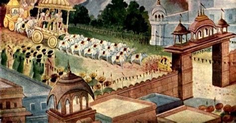 Krishna And Arjuna Founder Of Indraprastha Delhi A Historical