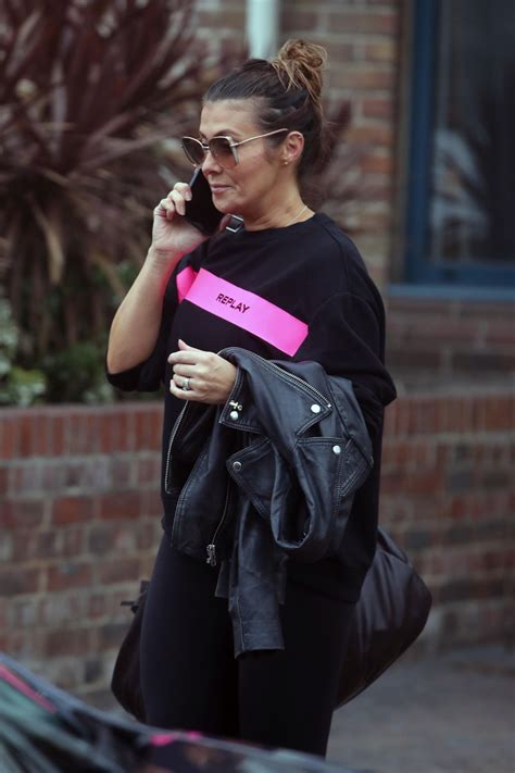 Kym Marsh Heading To Strictly Come Dancing Training In London 0930