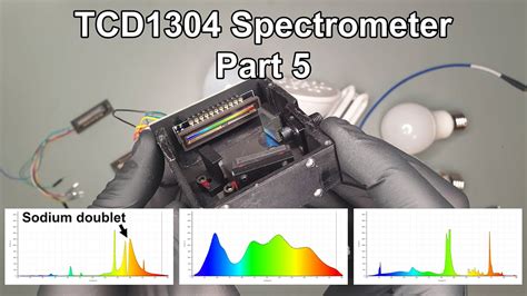 Tcd1304 Spectrometer Part 5 Youtube