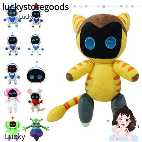 Lucky Plushie Doll Figure Soft Astro Bot Plush Toys Fun Rescue Plan Game Huggable Limbs Are