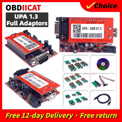 Upa Usb With 13 Eeprom Adapter Ecu Programmer Diagnostic Tool Upa Usb Ecu Programmer Upa Usb V1
