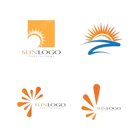 Vector Sun Icon Logo Template Isolated Sun Sunbeam Vector Isolated Sun Sunbeam Png And Vector