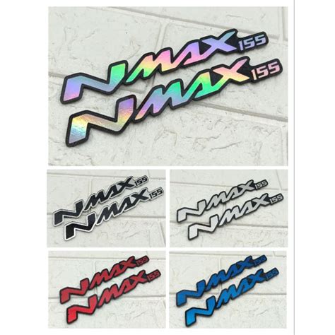 Jual Emblem Yamaha NMAX 155 Logo 3D Emblem Timbul Nmax 155 Akrilik