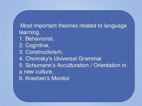 Learning Language Theories