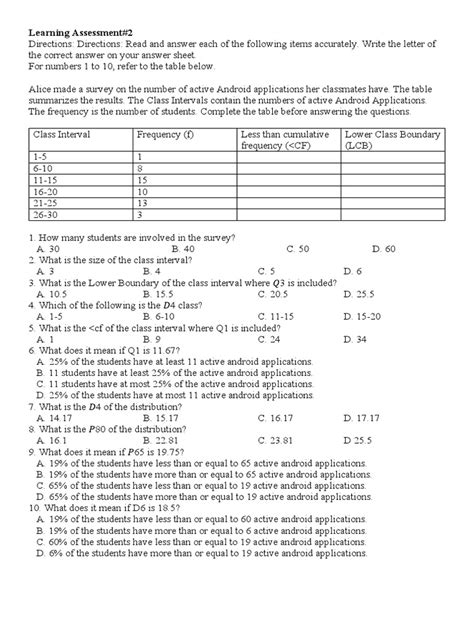 la2 measures of position grouped data pdf