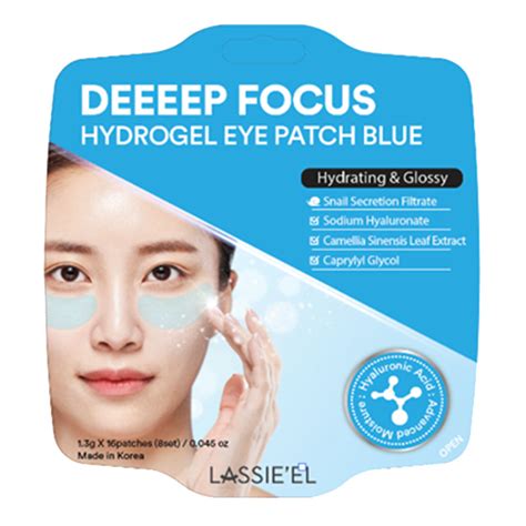 Goshen Goshen Lassiel Deeeep Focus Hydrogel Eye Patch Blue — 13 Gx16