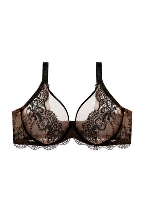 Nom De Plume Plunge Bra Black Chérie Amour