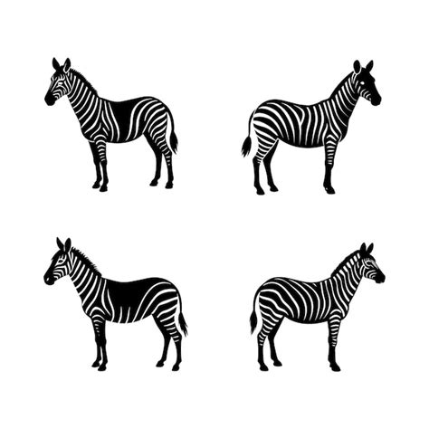 Zebra Silhouette Cutout Images Free Download On Freepik