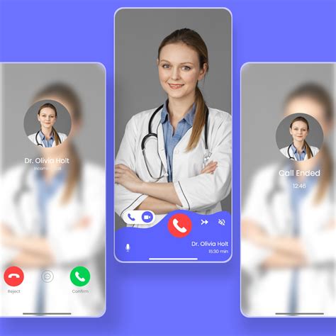Video Call App UI On Behance