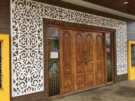 White Mdf Wpvc Cnc Jali Cutting Service At Rs 120 Sq Ft In Wardha Id