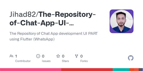 GitHub Jihad82 The Repository Of Chat App UI WhatsApp UI The