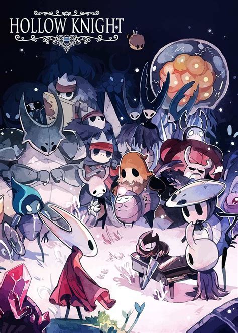 Hollow Knight Gaming Hollow Knight Poster Art Hollow Knight Cover