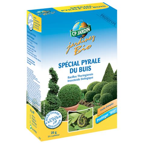 Insecticide Traitement Pyrale Du Buis Au Bacillus Thuringiensis