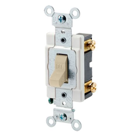 Eleccon Interruptor Unipolar Simple 20a Lt 250v Marfil