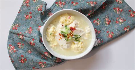 순두부 계란 국 끓이는 법 아기 순두부 계란탕