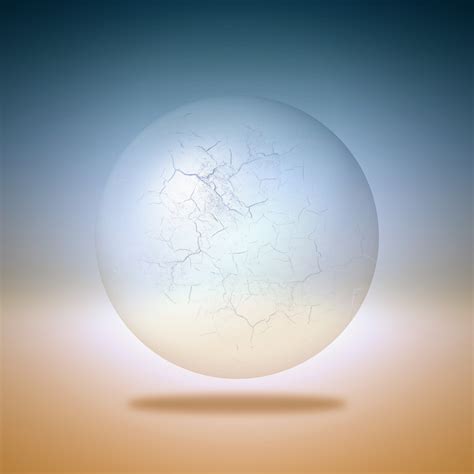 Transparent Sphere Cracked By Yko On DeviantArt